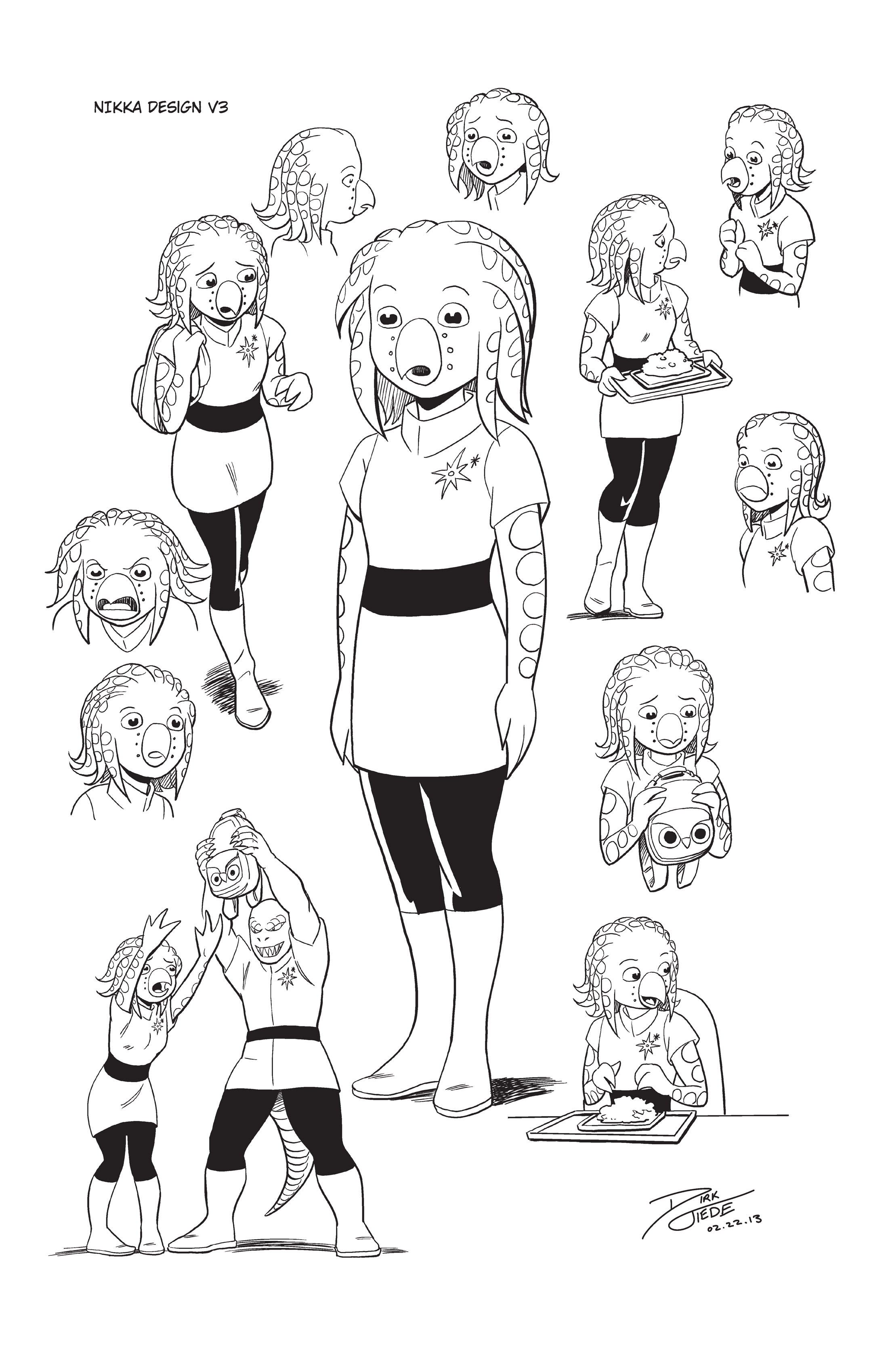 How To Draw Comics Character Design Drawing The Figure Dirk I 